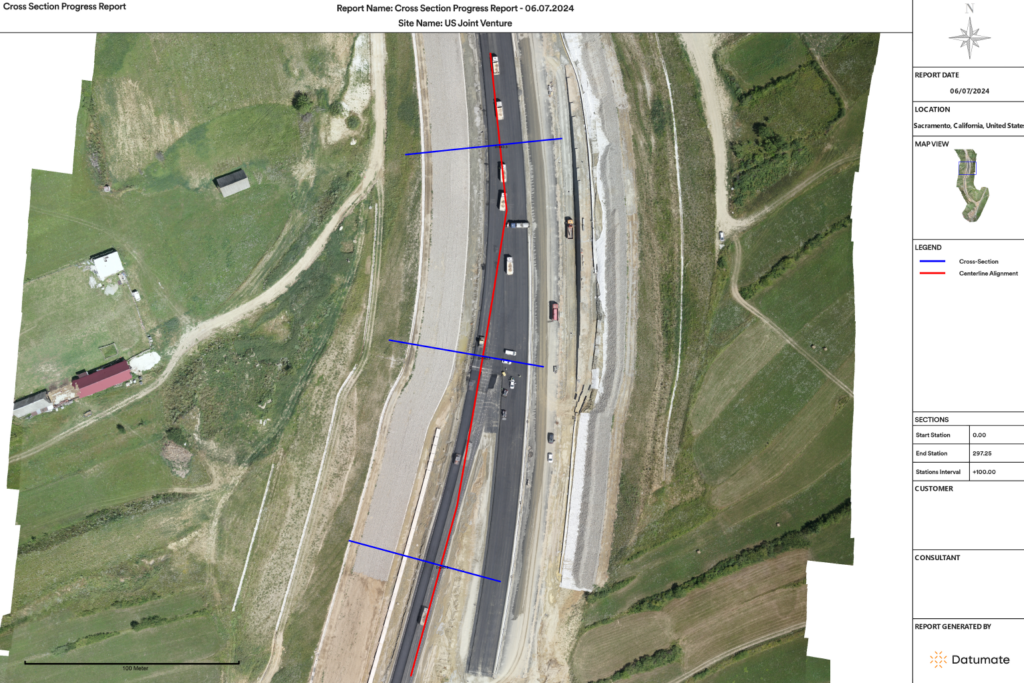 Introducing the New Cross-section Progress Report for DatuBIM | Datumate