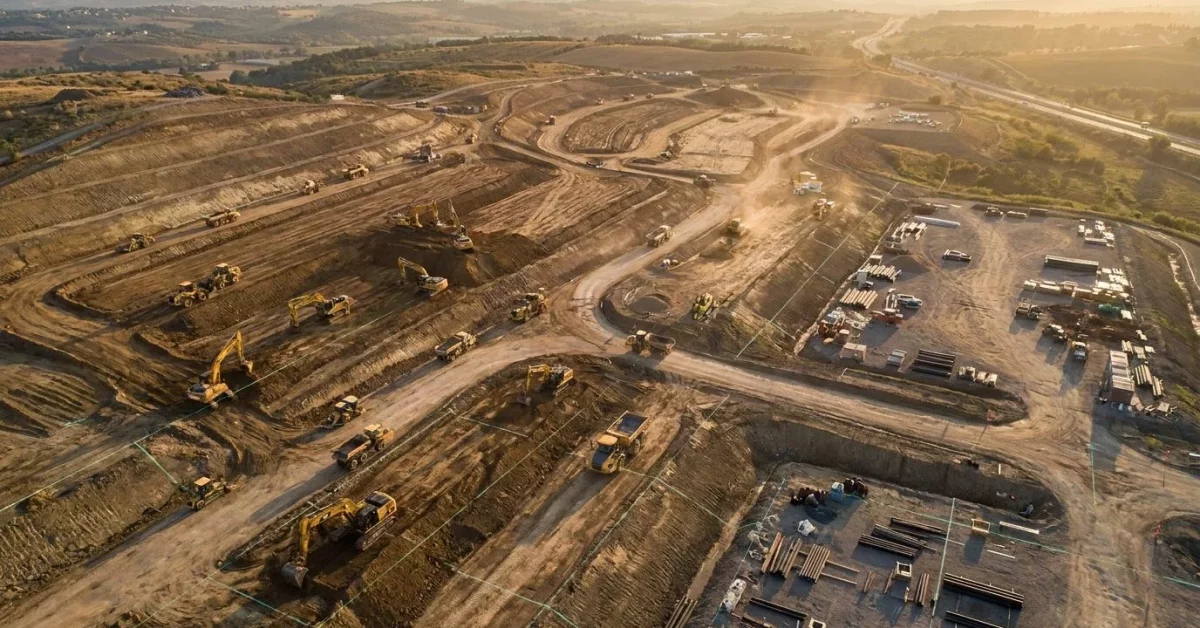 Ground Control Points Setup for Heavy Civil Construction Projects